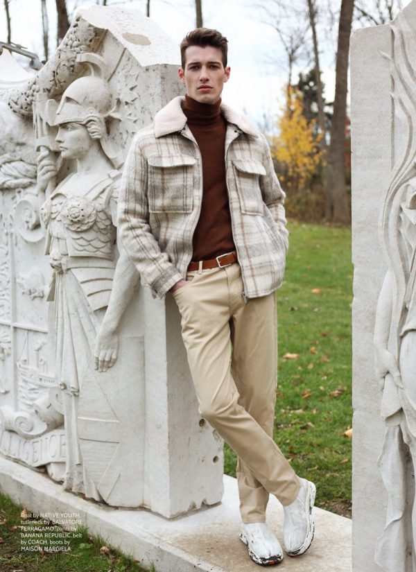 Fashionisto Exclusive: Robbie Beeser in 'Natural Selection'