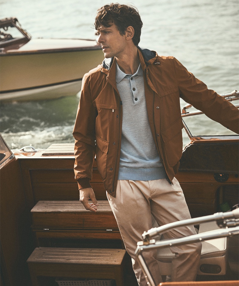 Pal Zileri Spring 2022 Campaign Sasha Knezevic Martin Cannavo