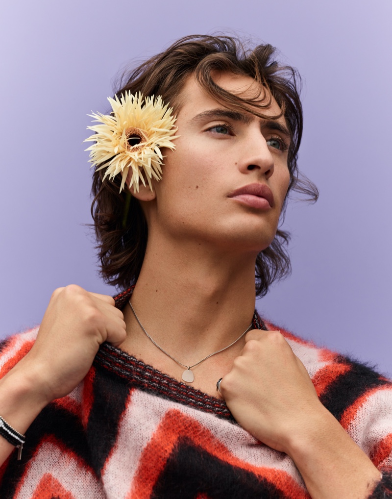 James Turlington Model ISSUE Man 2022 Cover Editorial - The Fashionisto