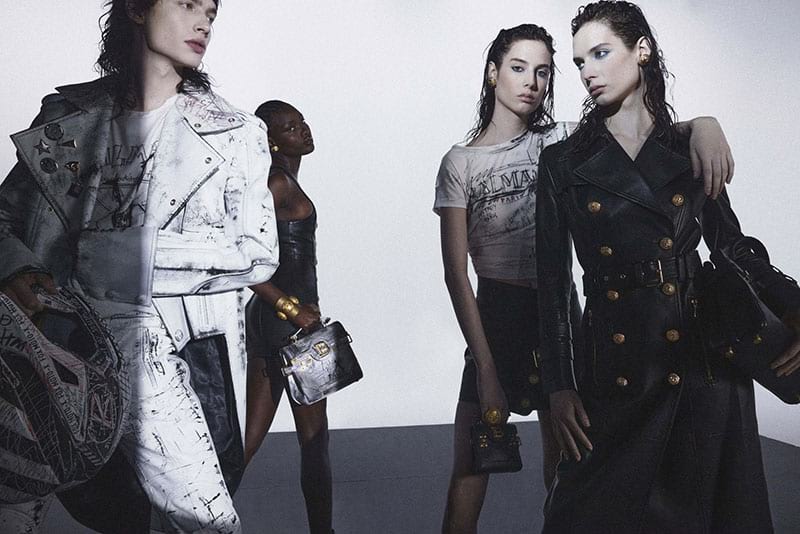 Balmain Campaign Men Pre-fall 2022 Reilly Patton Model