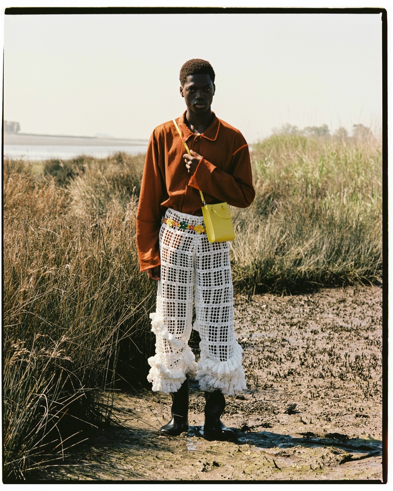 Daniel Christian Model 2022 Editorial L’Officiel Hommes Brasil