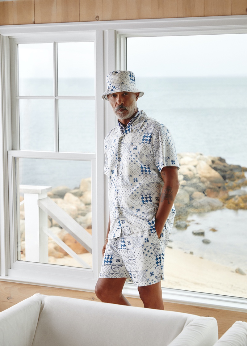 Kith Summer 2 Campaign Men Lono Brazil Model