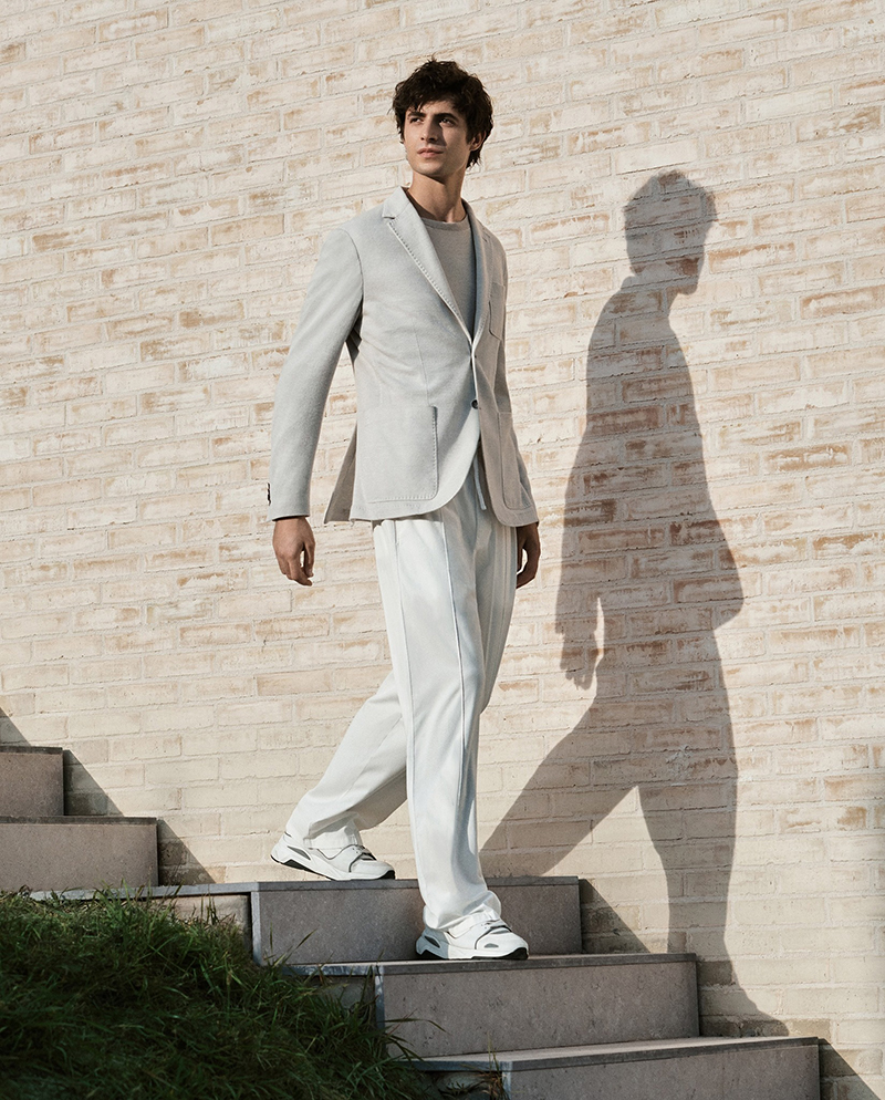 Canali Campaign Summer 2022 Oscar Kindelan Takuya Ebihara Model