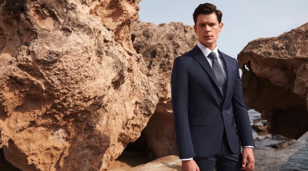 Orri Helgason is Clad in Versace for Daniel Jaems’ Obsession Series