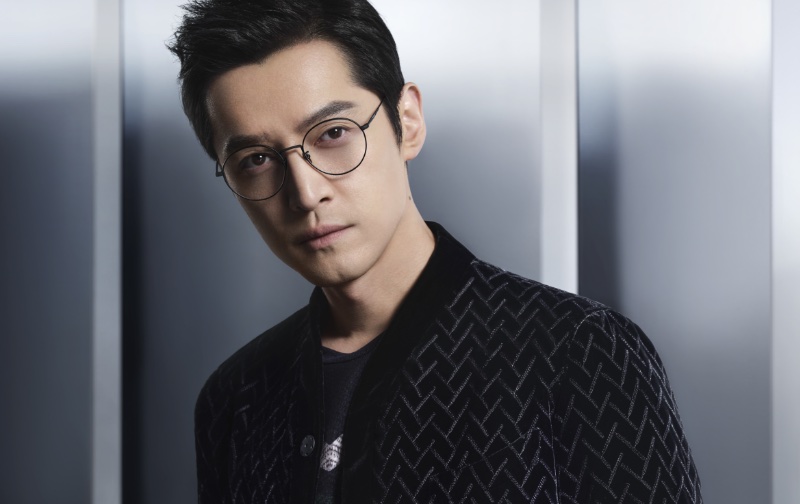 Hu Ge Giorgio Armani Eyewear Campaign Fall 2022