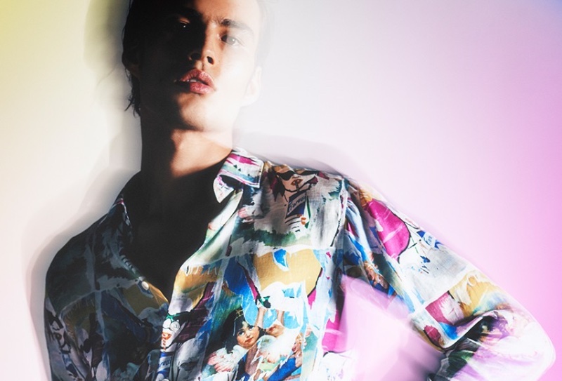 Fiorucci Campaign Men Pre-spring 2023 Louis Baines Model