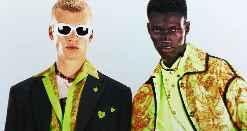 Versace Resort 2023 Campaign Men