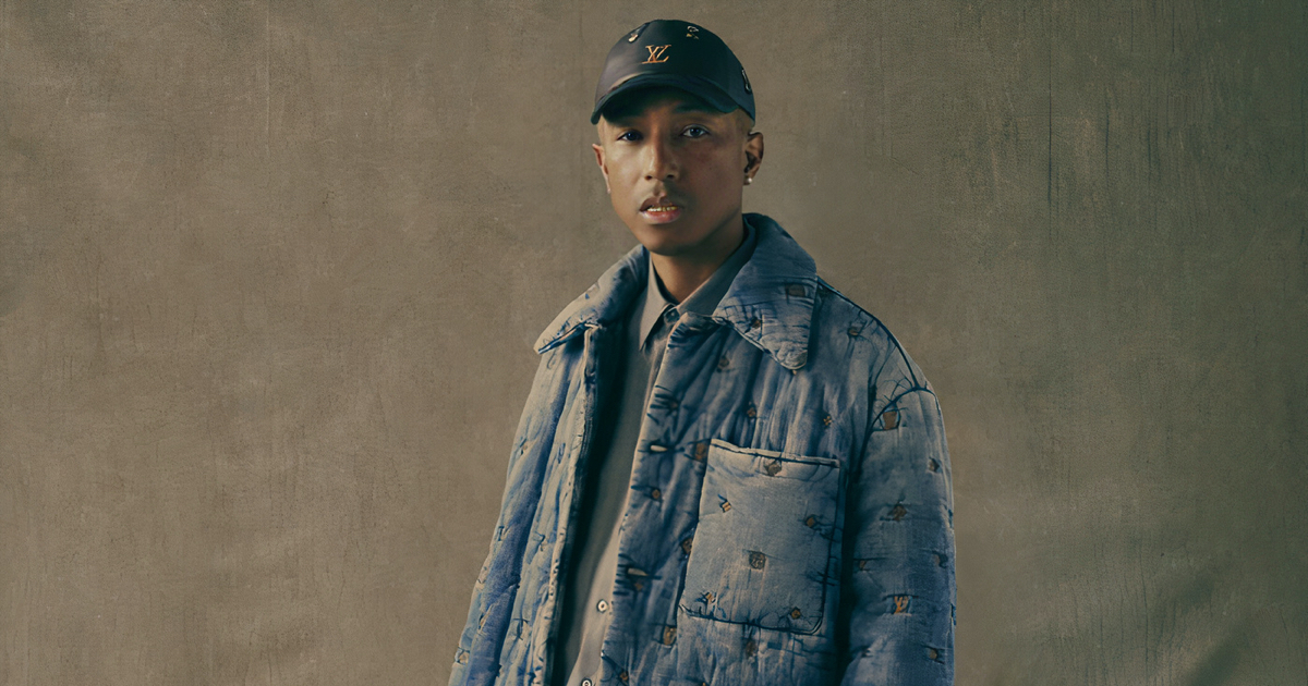 Pharrell Williams Talks Louis Vuitton & Artistry with GQ