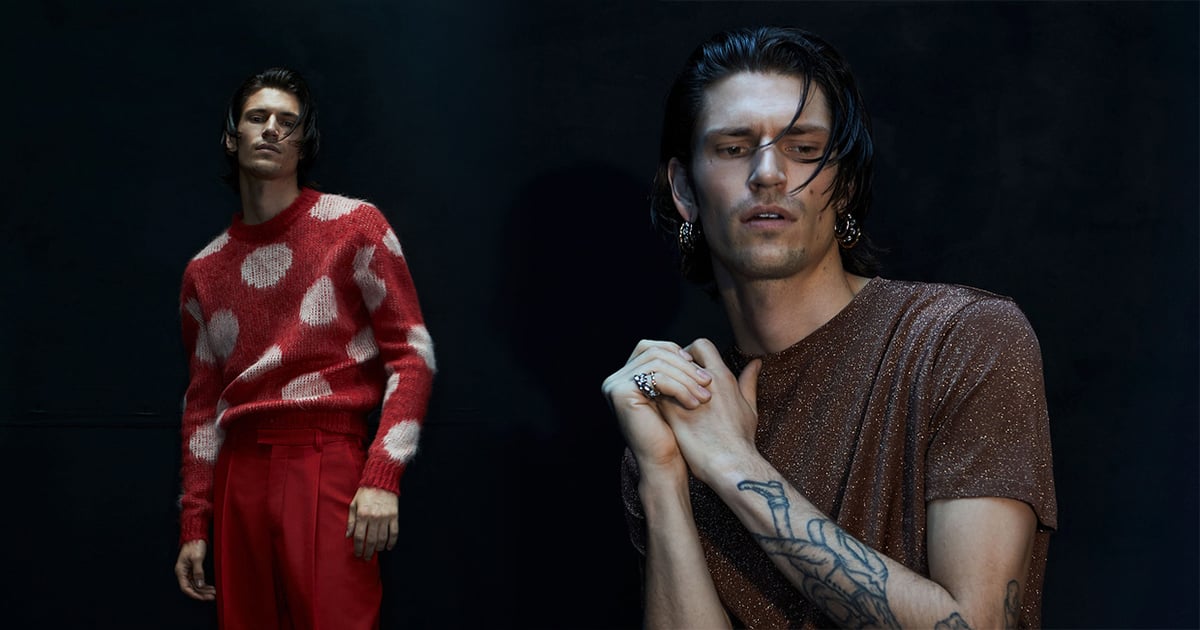 A Suave Holiday: Justin in Simons' Designer Outfits