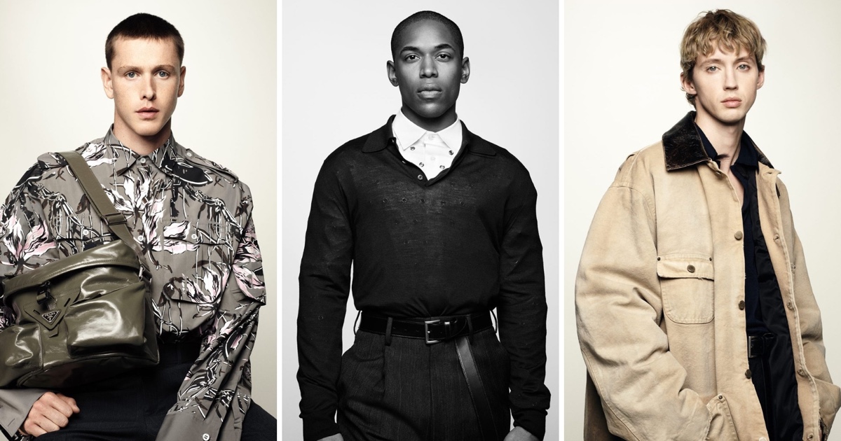 The Prada Collective: Sivan, Harrison & Dickinson Front Ad