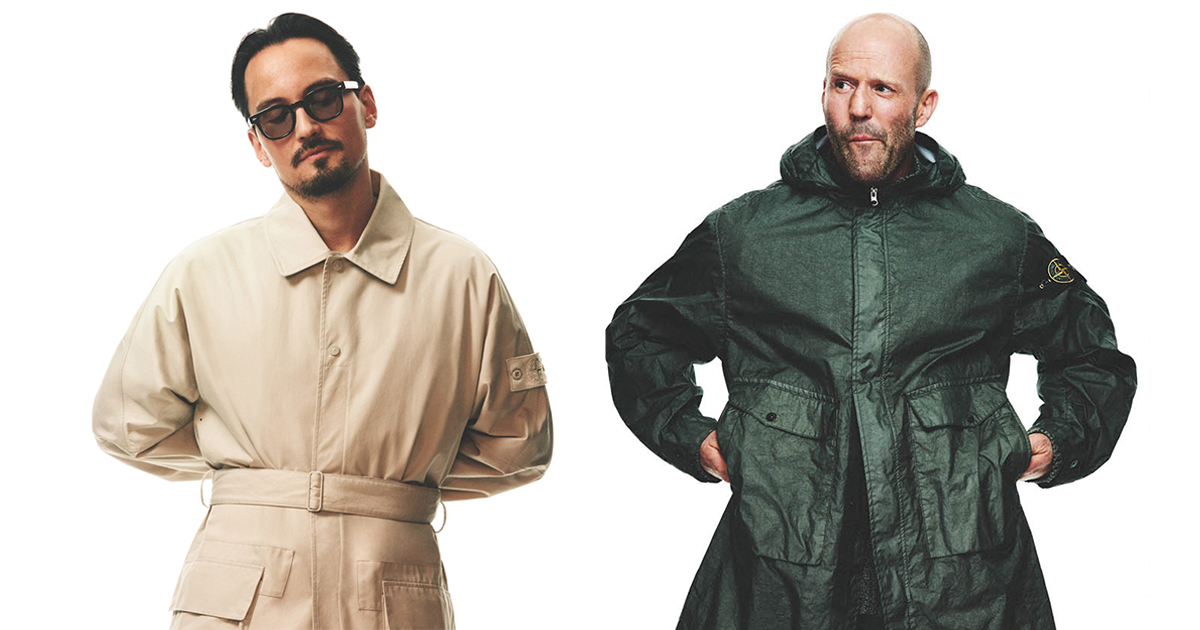 Jason Statham Leads Stone Island Spring 2024 Advertisement