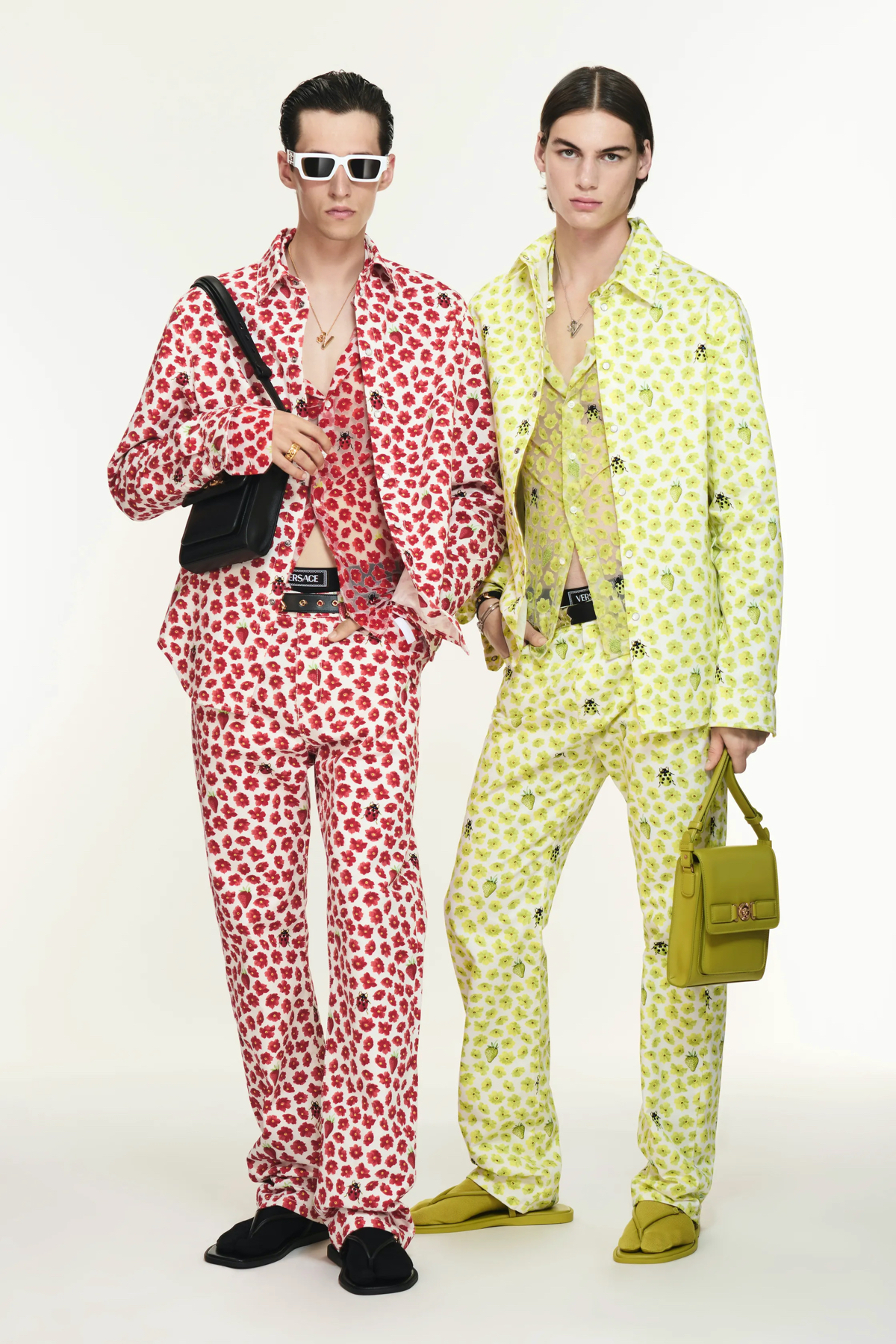 Versace Men's Clothing | Male Models