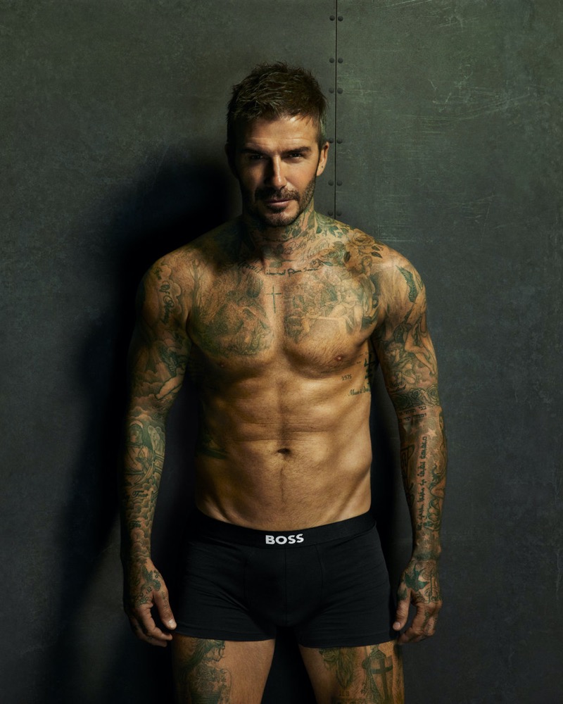 David Beckham Headlines BOSS ONE Bodywear Campaign David Beckham Headlines BOSS ONE Bodywear Campaign